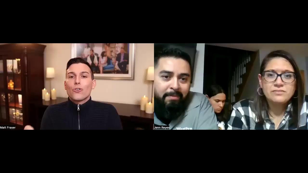 Psychic medium Matt Fraser gives online reading via Zoom