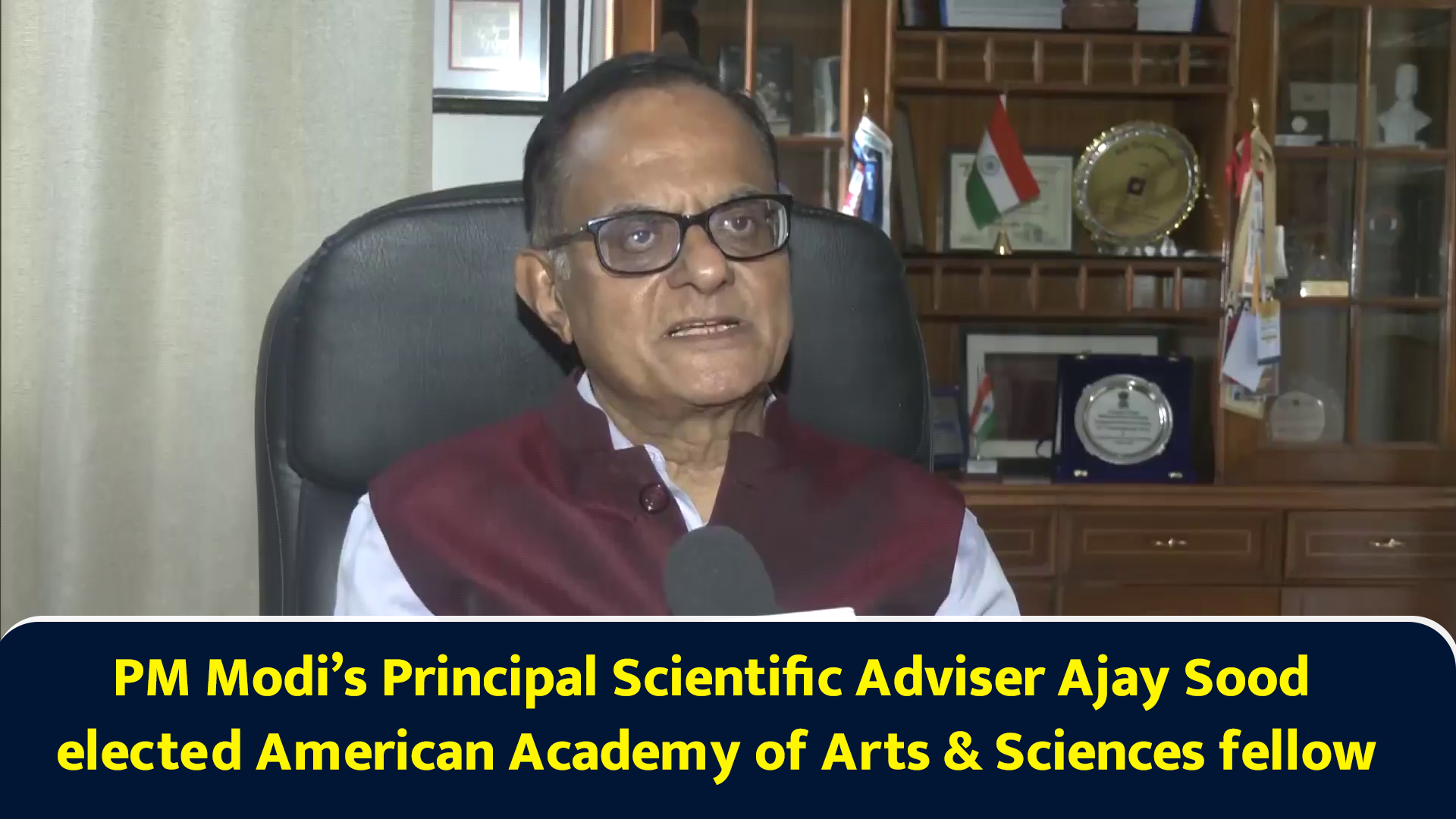 PM Modi’s Principal Scientific Adviser Ajay Sood elected American ...