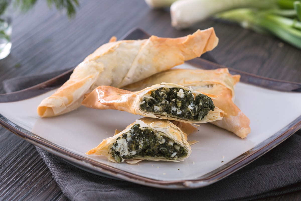 Spanakopitakia (Greek recipe)
