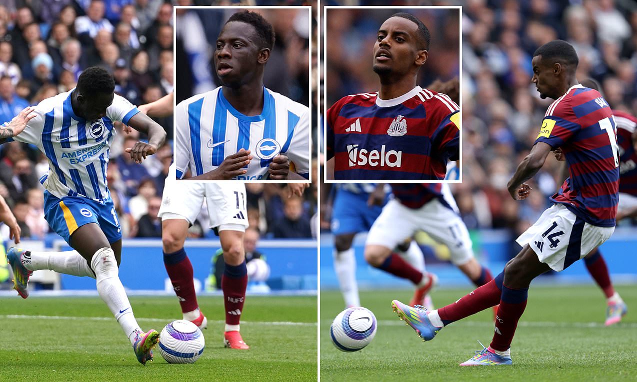 Brighton 1-1 Newcastle: Alexander Isak's last-minute penalty rescues a ...