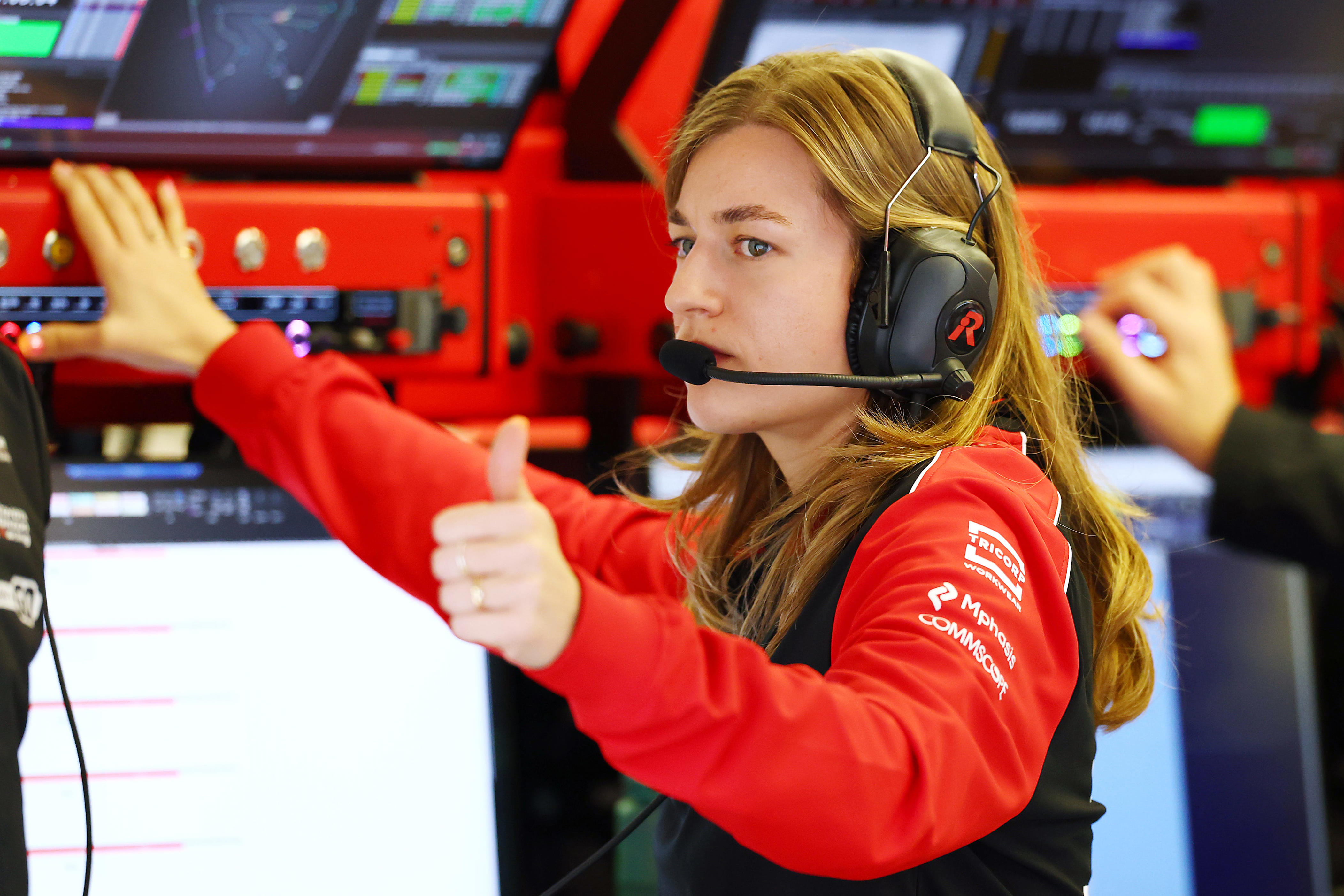 First female F1 race engineer Laura Mueller on track with Haas' Esteban ...