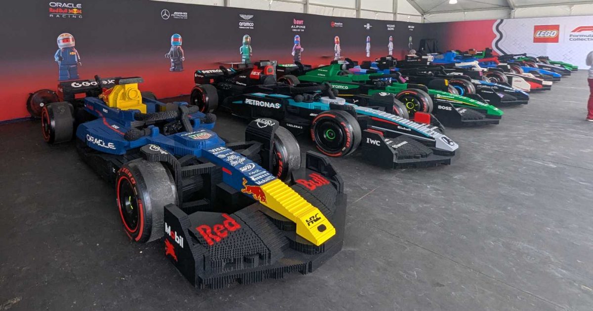 How LEGO brought 10 life-size, fully-drivable F1 cars to life
