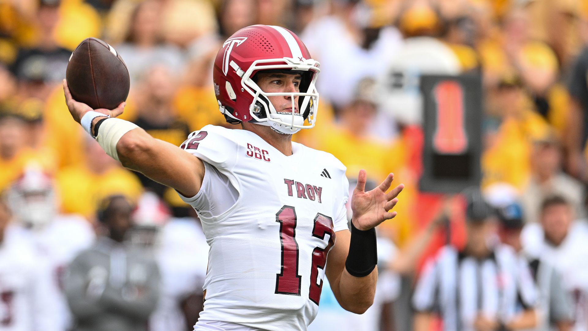 Troy transfer QB Matthew Caldwell signs with Texas