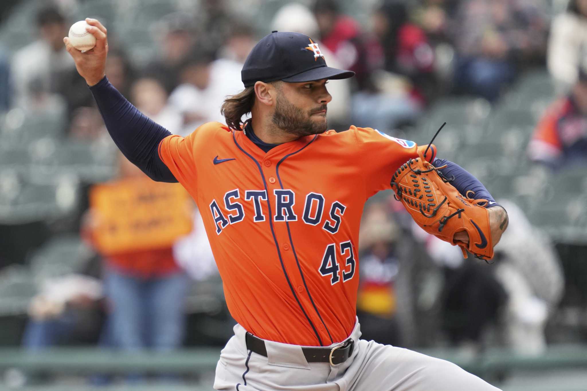 Lance McCullers Jr. back in Houston Astros rotation, throws 87 pitches ...