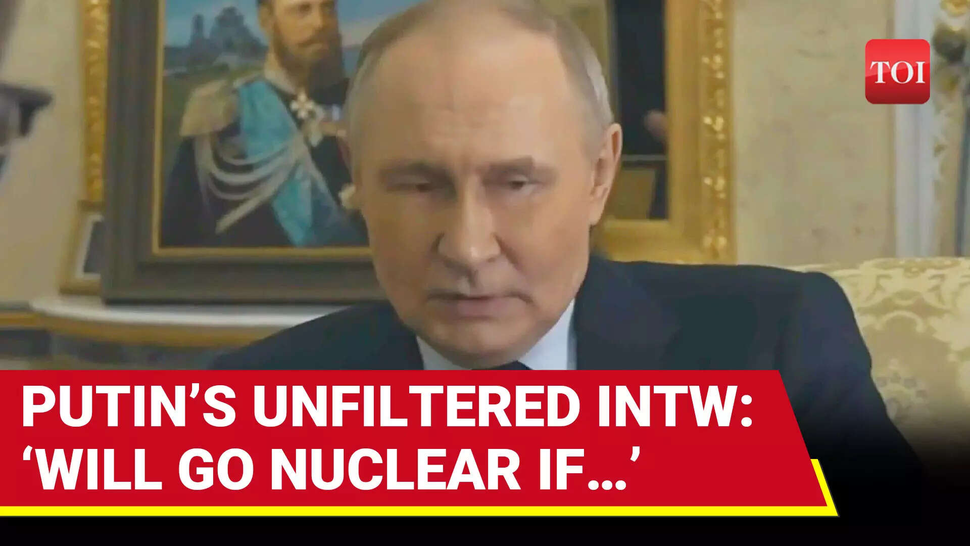 Putin Dares West in Rare Interview, Warns of ‘Nuclear Path’ If Ukraine ...