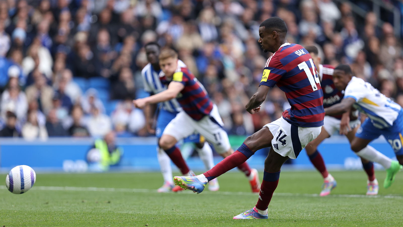 Alexander Isak speaks after ice cold penalty at Brighton equals 23 year ...