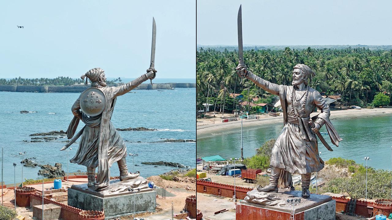 Maharashtra: New 91-foot tall Shivaji Maharaj statue unveiled in Malvan
