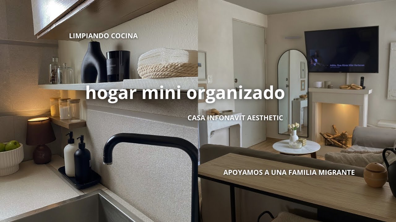 Organizando Mini Depa Infonavit🫧🧺Limpiando La Cocina🫧🧼Apoyamos A Una ...