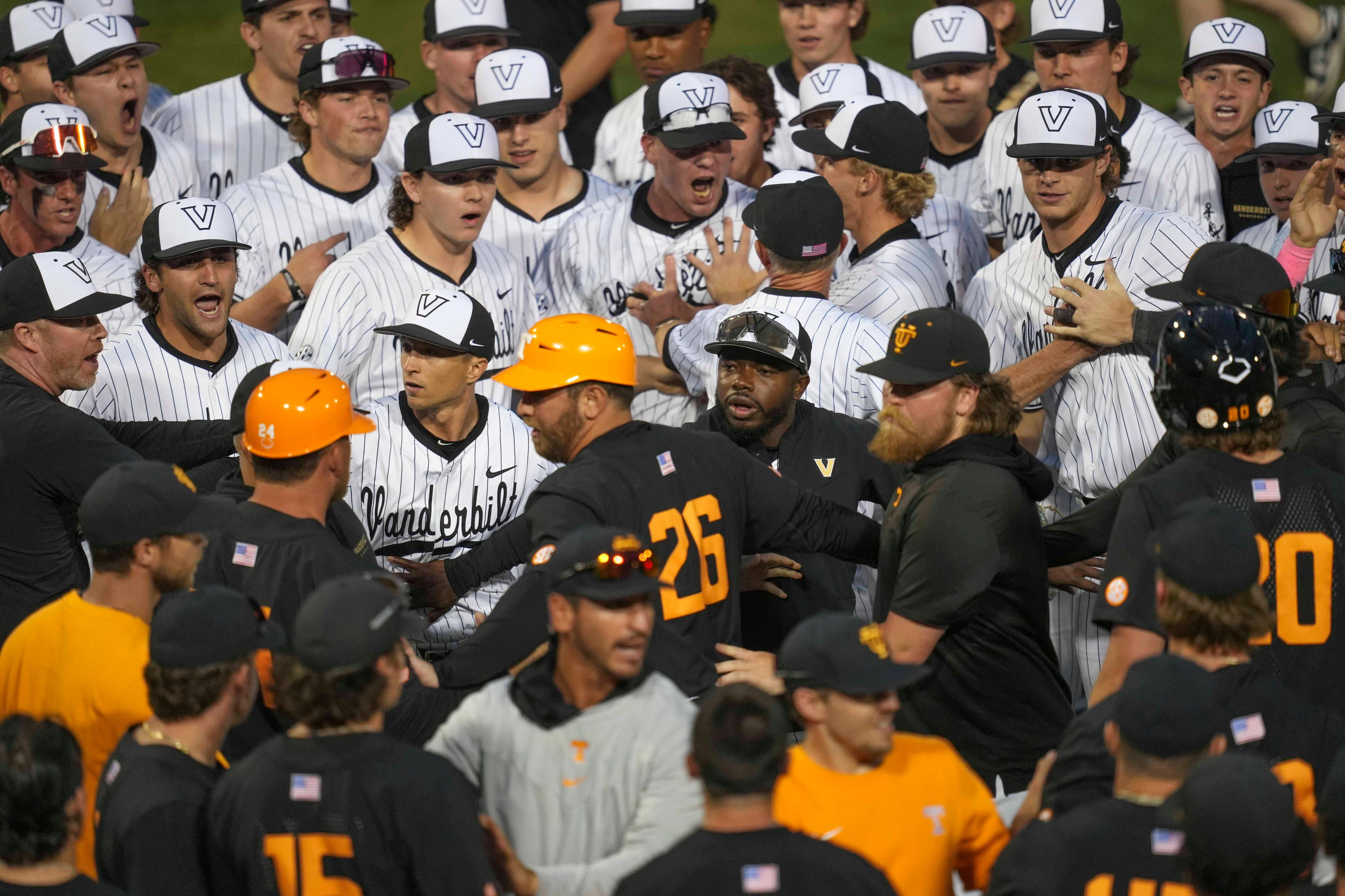 SEC raises middle finger to baseball, including Tennessee vs Vanderbilt ...
