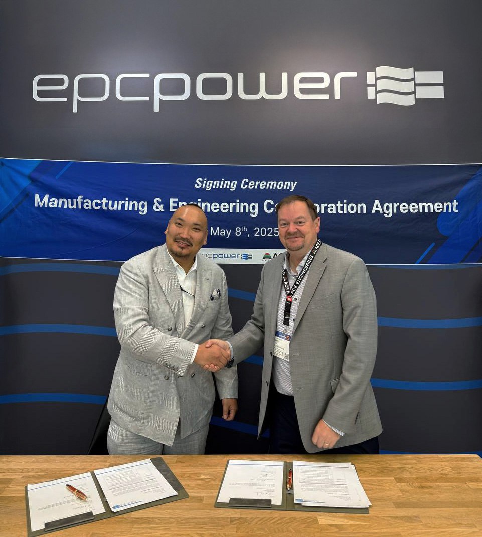 에이스엔지니어링, 美 EPC Power와 전략적 협력 체결