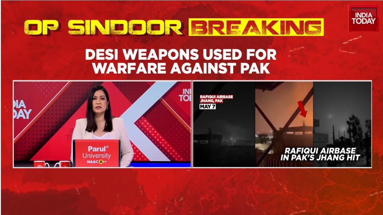 Operation Sindoor: Indigenous Weapons Showcase India's Defence Prowess Operation Sindoor: Indigenous Weapons Showcase India's Defence Prowess