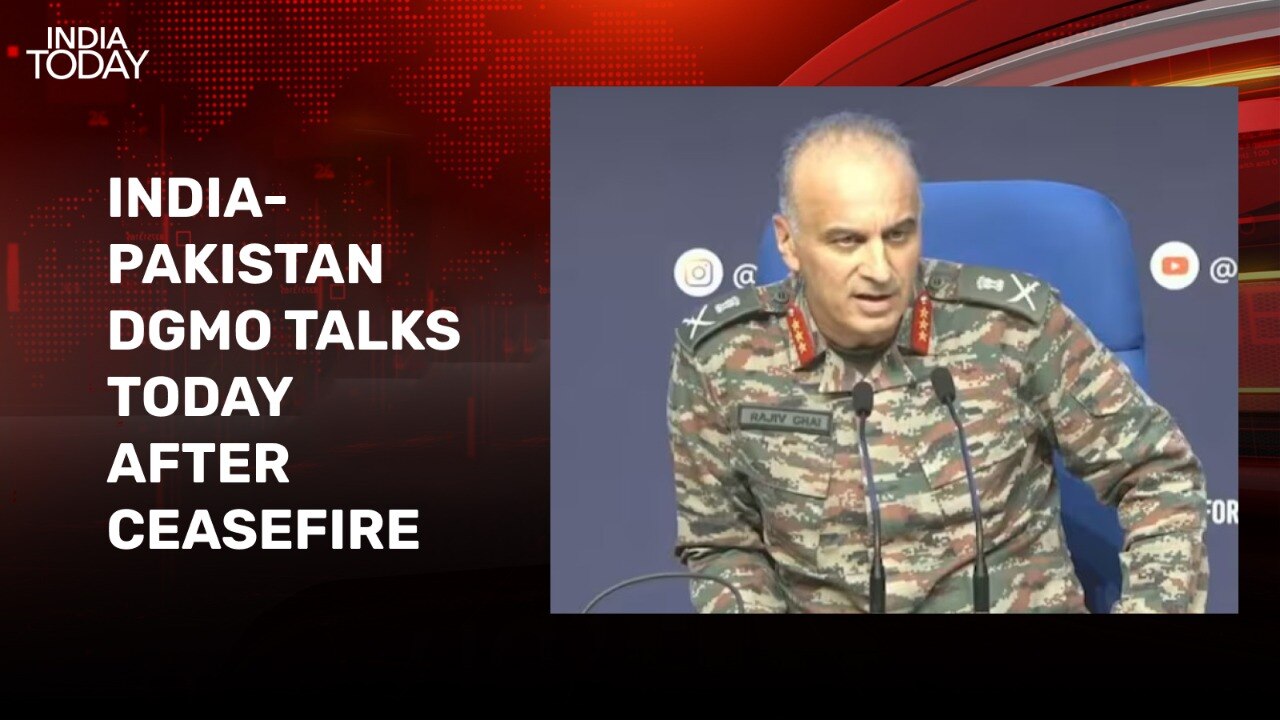 India-Pakistan DGMO talks today; ISRO satellites monitor India's borders