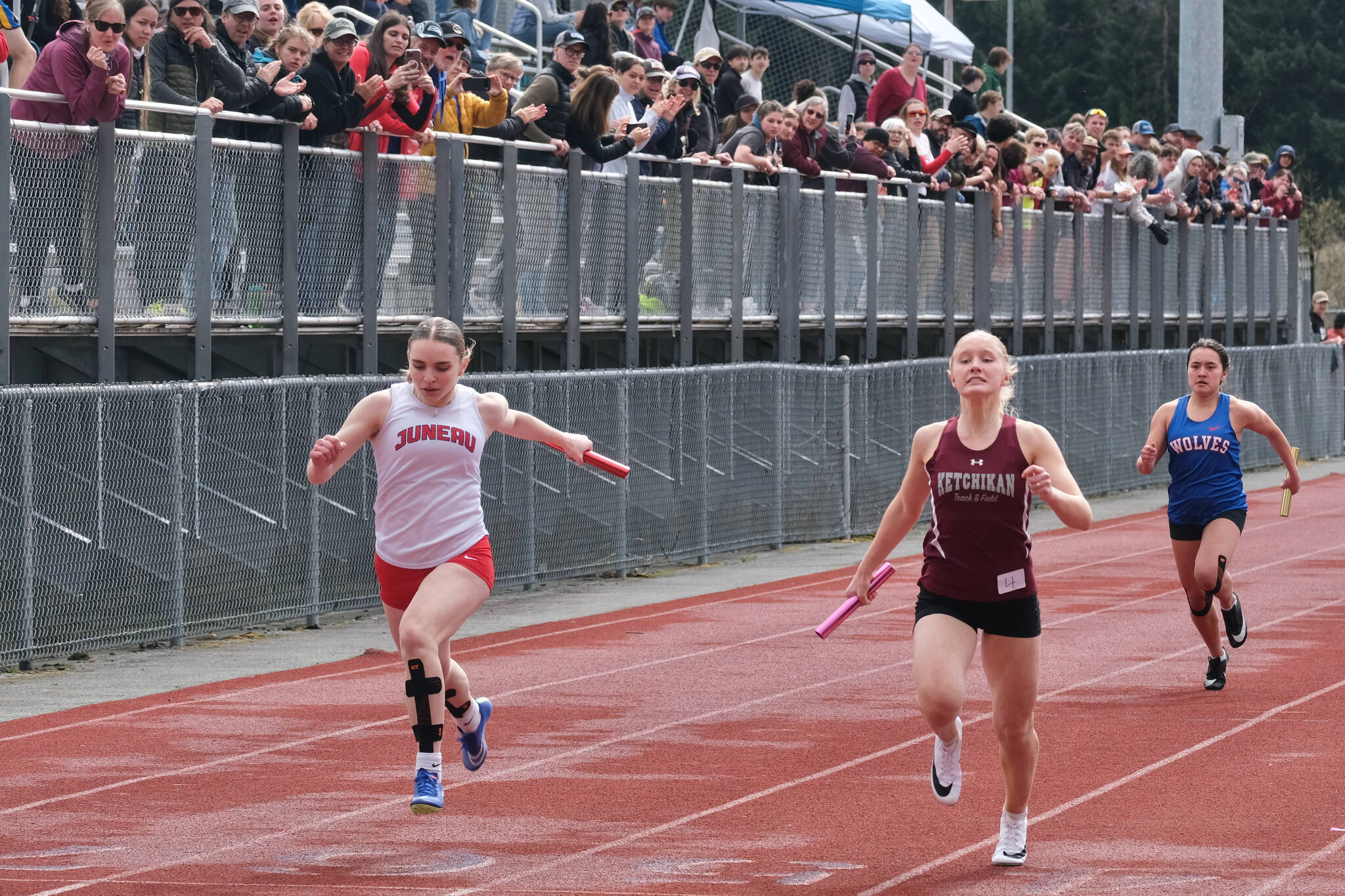 JDHS track team rises in the rain to challenge at Sitka