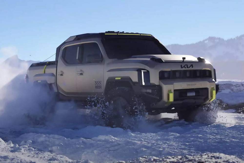 To θηριώδες Kia Tasman αντιμέτωπο με το Ranger Raptor
