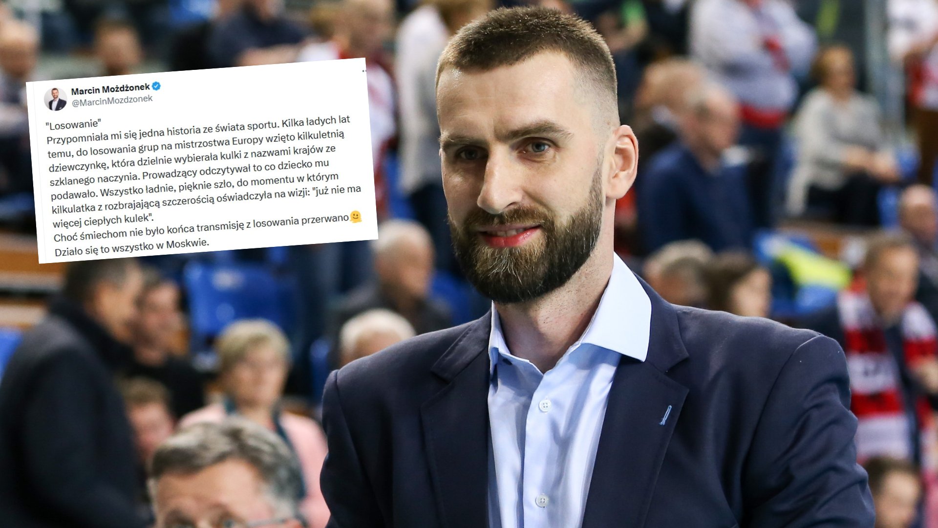 Marcin Możdżonek zobaczył wpis Krzysztofa Stanowskiego. I się zaczęło