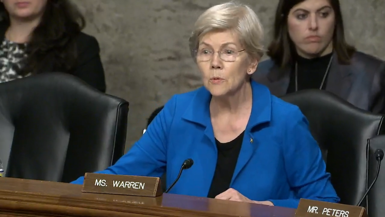 'Why Did You Post This?': Elizabeth Warren Confronts DoD Trump Nominee ...