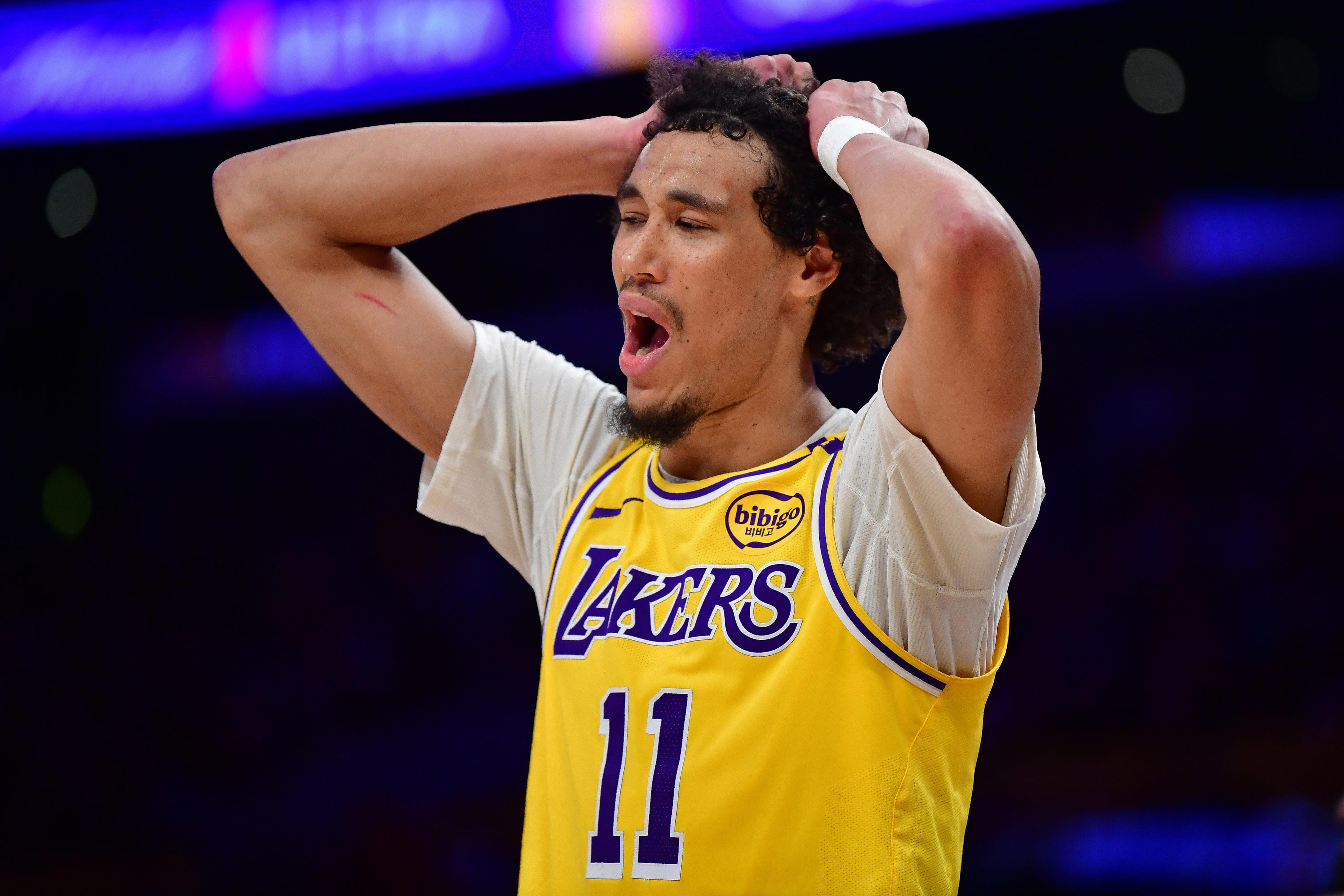 Jaxson Hayes expressed shock at how quickly the Lakers' season ended