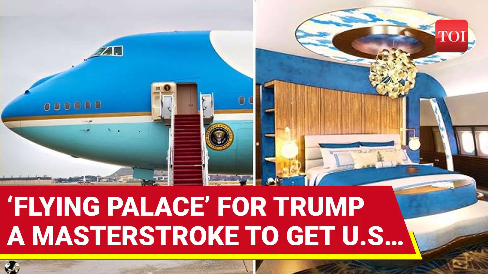 Trump Set To Receive $400m ‘flying Palace’ From Qatar, Could Become Air ...
