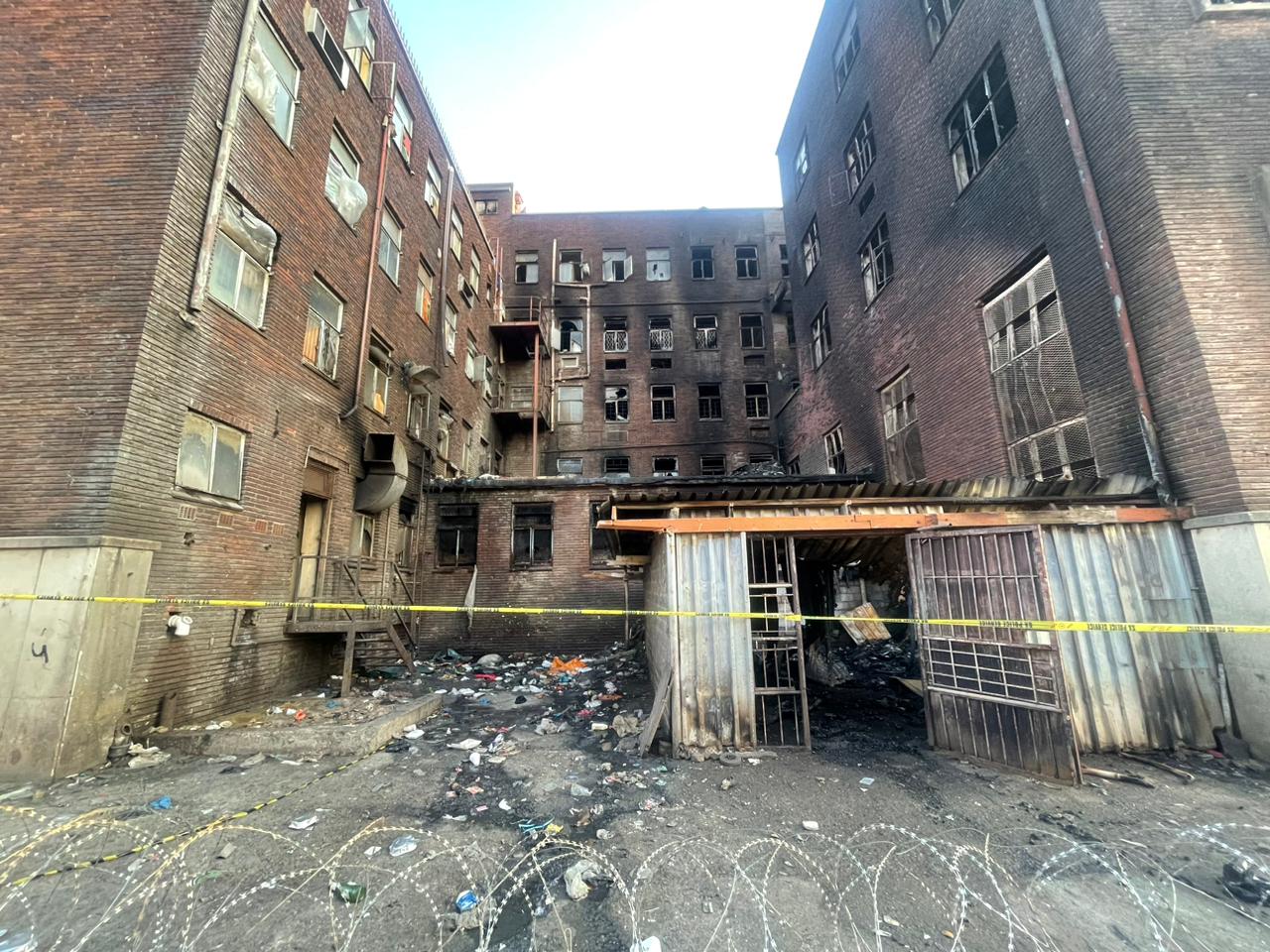 Usindiso building fire | Confessed arsonist back in court