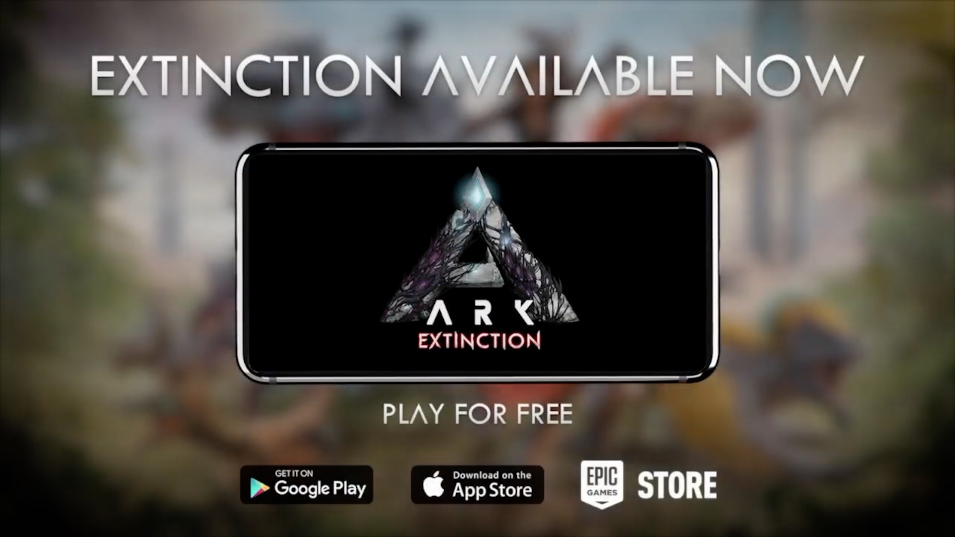 ARK Ultimate Mobile Edition Official Extinction Trailer