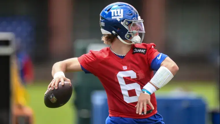 Jaxson Dart making noise in New York Giants quarterback competition