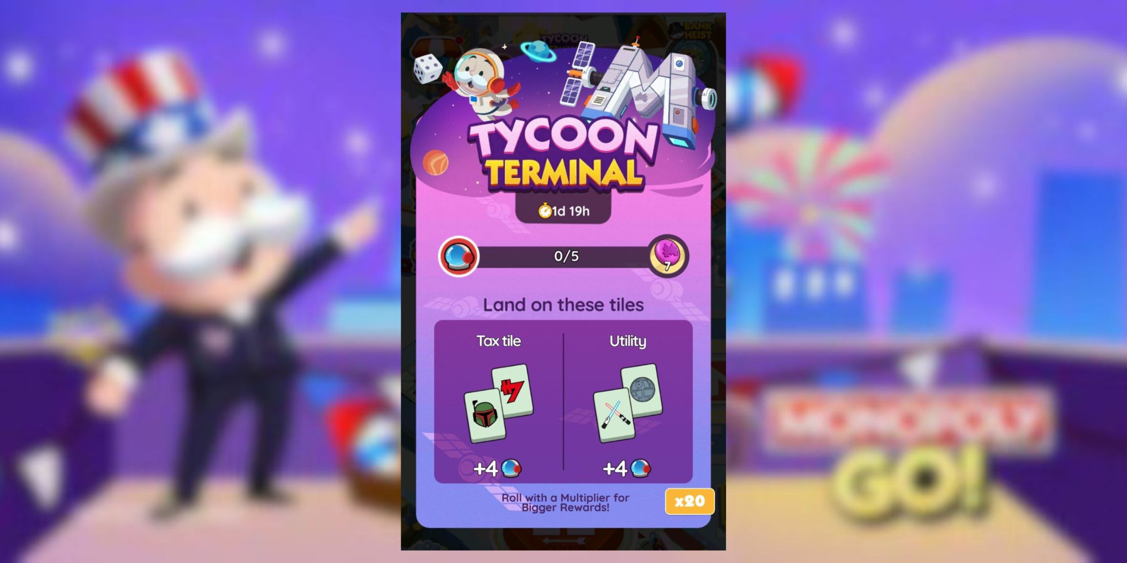 Monopoly GO: Tycoon Terminal Rewards And Milestones