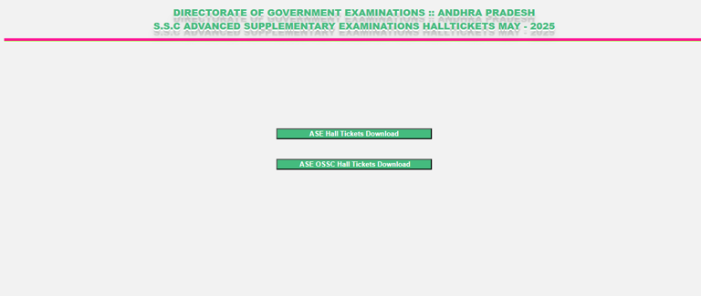 AP SSC 2025 Supplementary hall tickets released: Direct link to download admit cards here