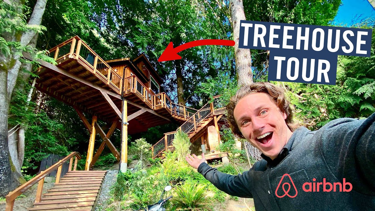 Canada's BEST AirBnB Treehouse - Full Tour