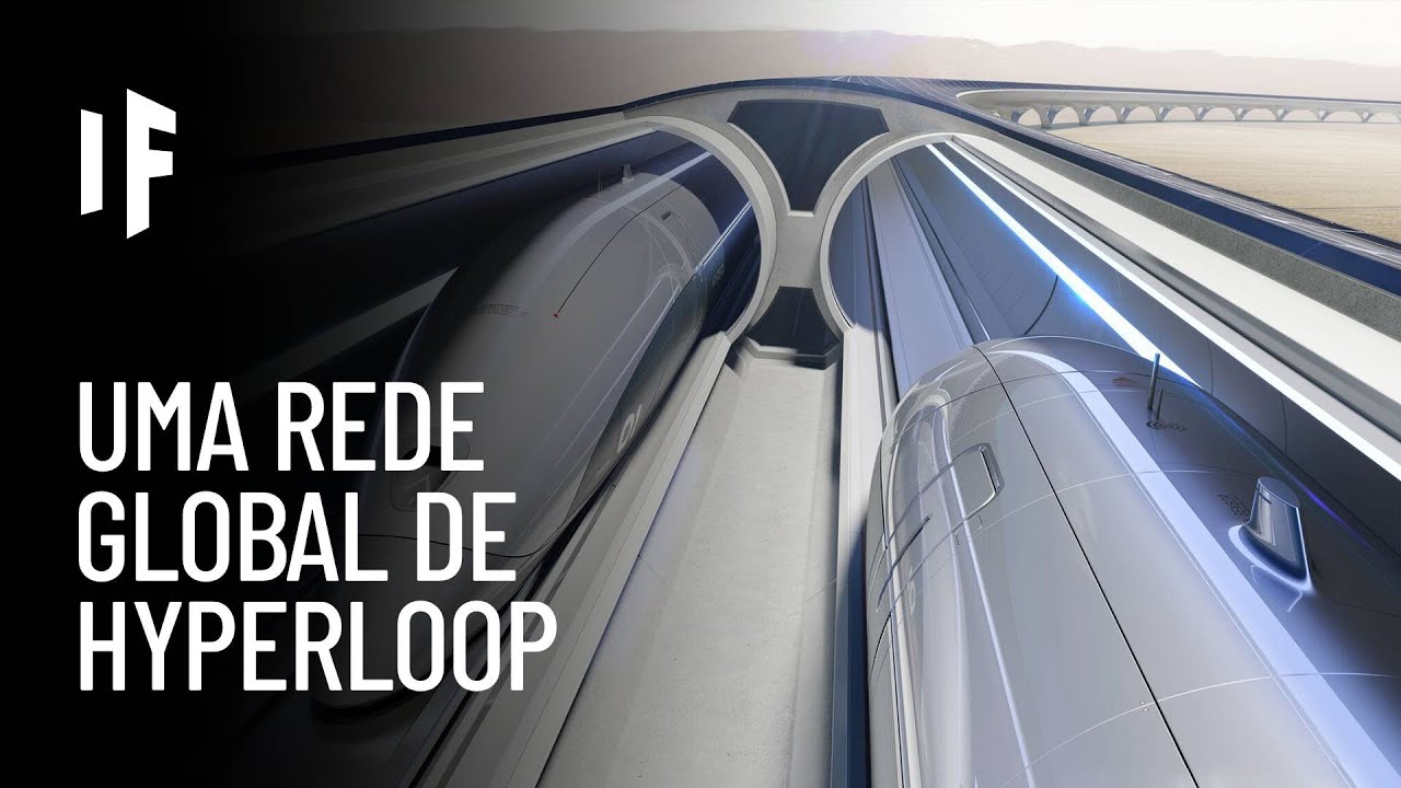 E se a Terra tivesse uma rede global de hyperloop?