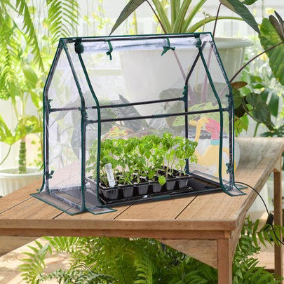 Nobody Will Ever Guess Where Your Lovely Small-Space Greenhouse Came From