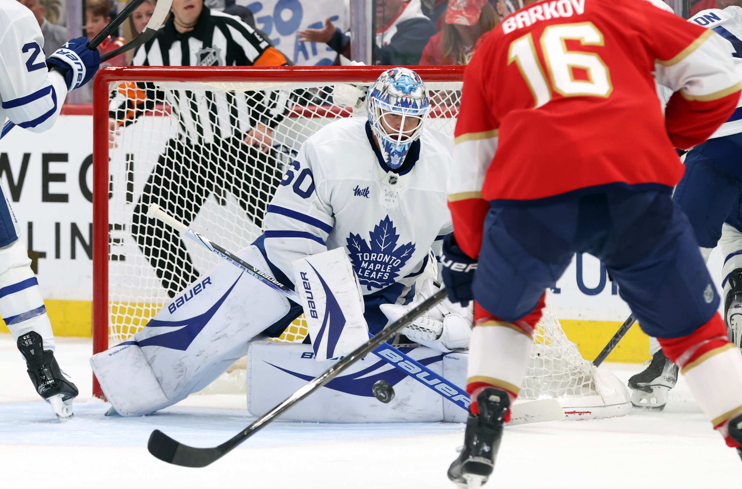Joseph Woll discusses tight game, early penalties after stellar ...