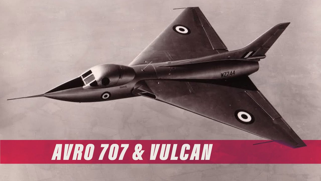 Avro 707 to Vulcan: Britain’s Bold Leap in Jet Bombers