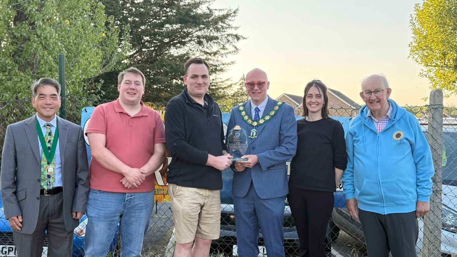 Polegate Drama Group honoured with Civic Award by Town Council