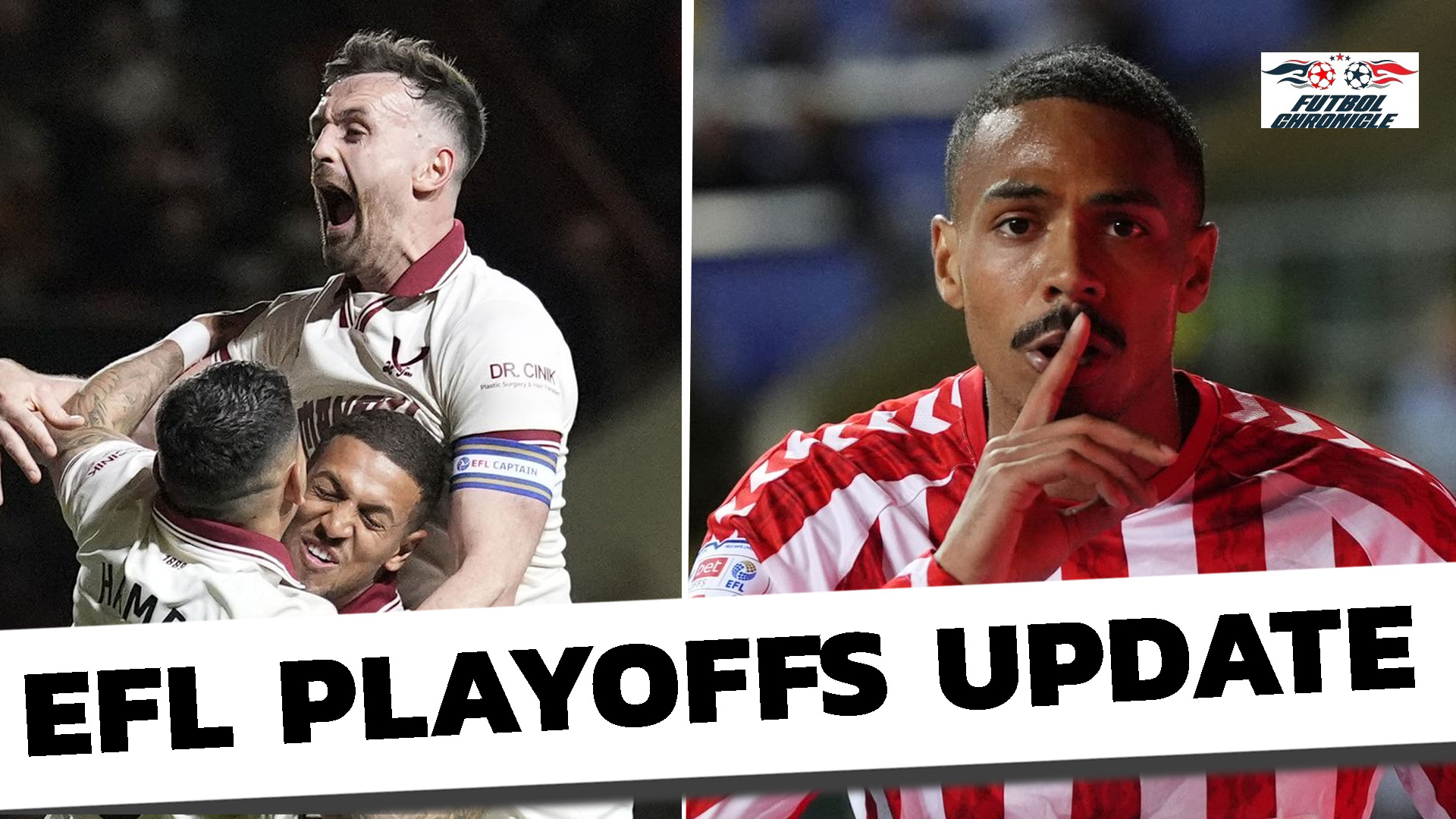 Advantage Away Sides - EFL Play-Offs First Leg Update