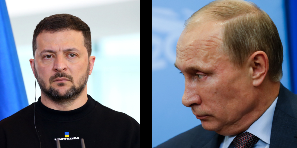 Ukraina behöver inte kapitulera, säger Putin – bara ”acceptera ...