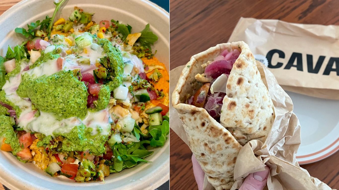 We tried CAVA's new chicken shawarma specials