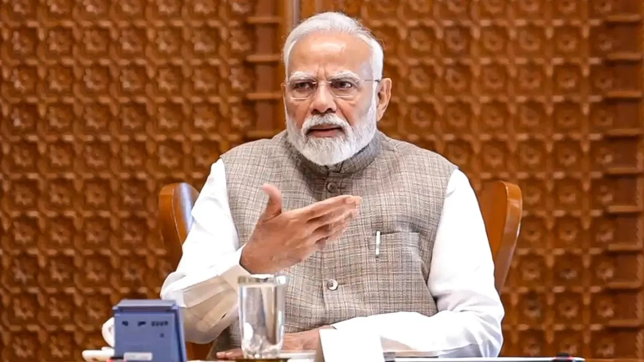 In Photos PM Modi chairs highlevel meeting