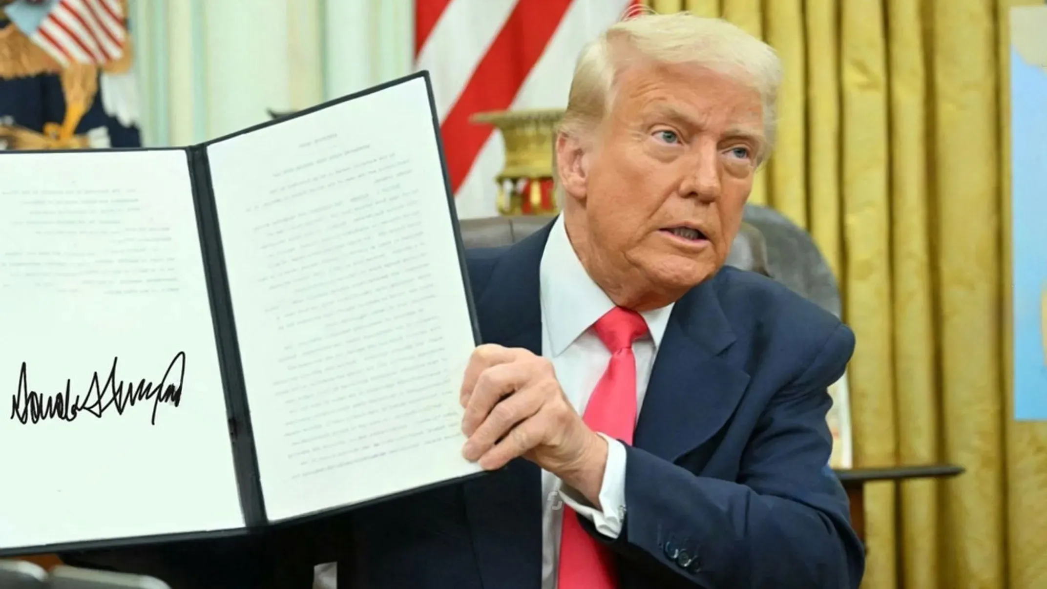 Trump annonce qu’il va signer « l’un des décrets les plus importants » de l’histoire du pays ...