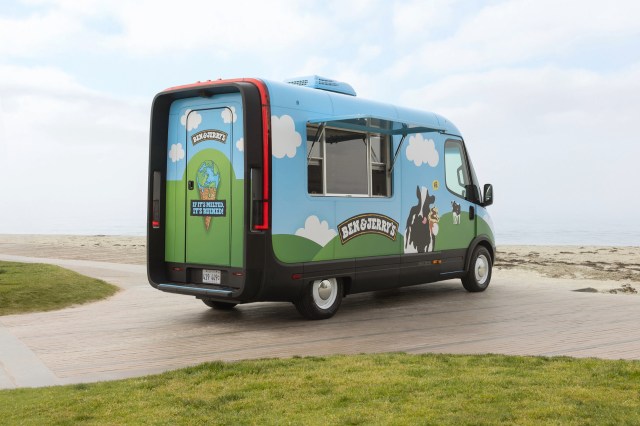 Electric vehicle maker teams up with Ben & Jerry's to create head ...