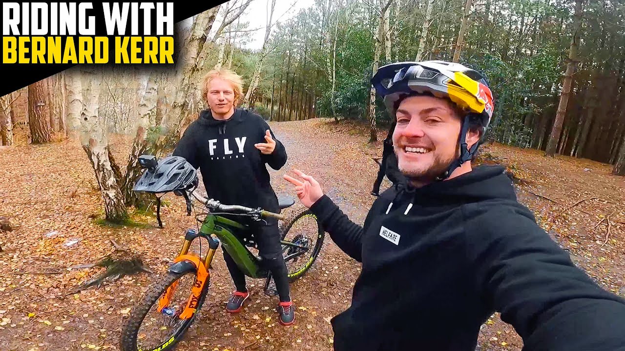 An average day shredding the woods with Bernard Kerr!