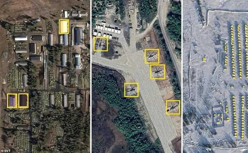 Report: Satellite images reveal Putin's military build-up on Finnish border