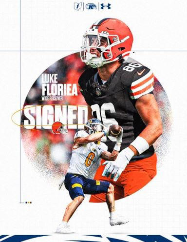 Browns sign Kent State’s Luke Floriea after rookie minicamp
