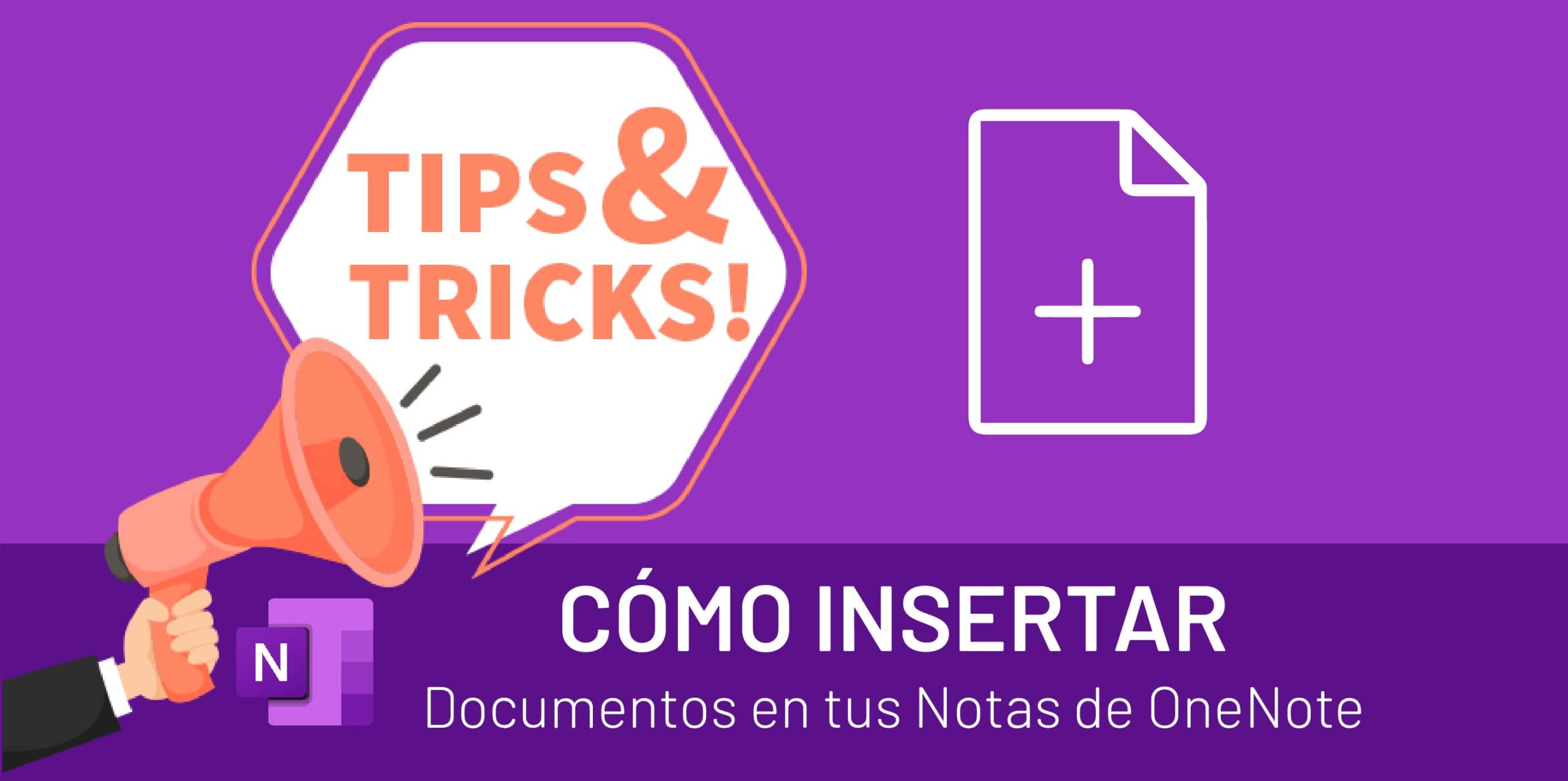 Cómo insertar imágenes, archivos y notas de voz en OneNote