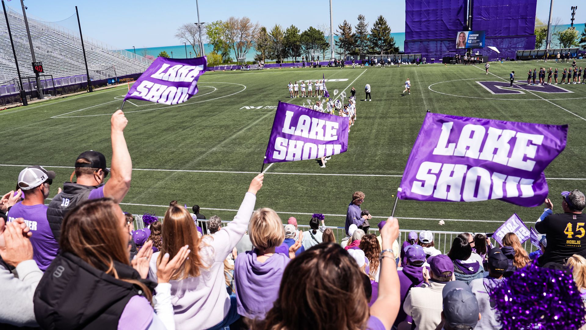 Northwestern lacrosse faced a familiar foe Sunday, and once again, it ...