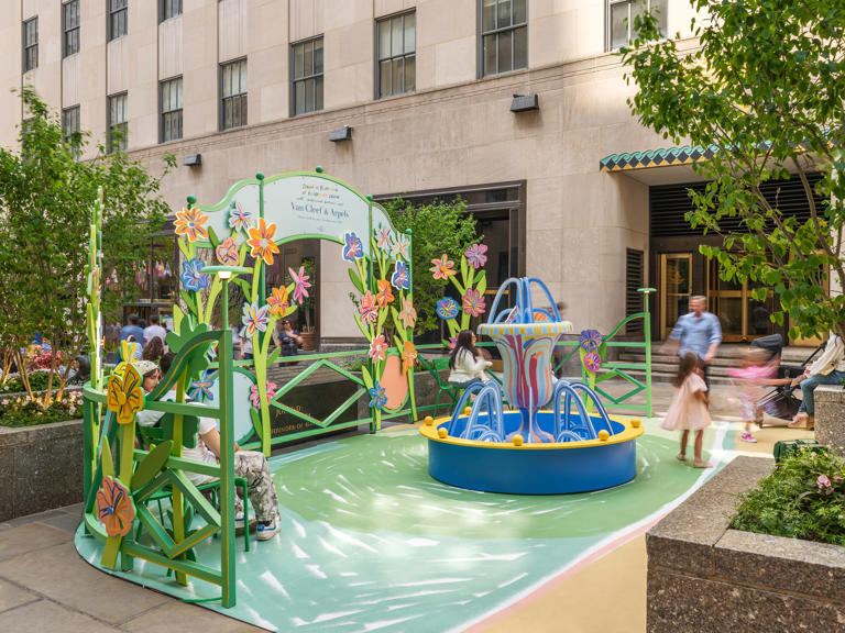 Rockefeller Center is in Full Bloom This May with a Whimsical French ...