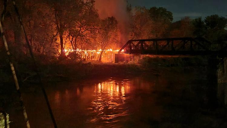 3 arrested in connection to Raccoon River Valley Trail Bridge fire
