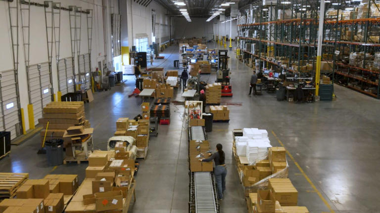 Inside the Arizona Warehouse That Has Become a Shelter in the Tariff Storm