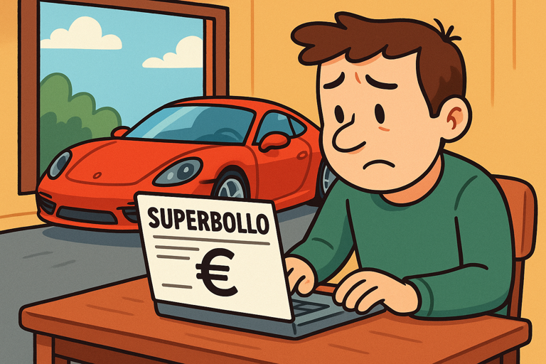 Come si calcola e paga il superbollo in Italia nel 2025