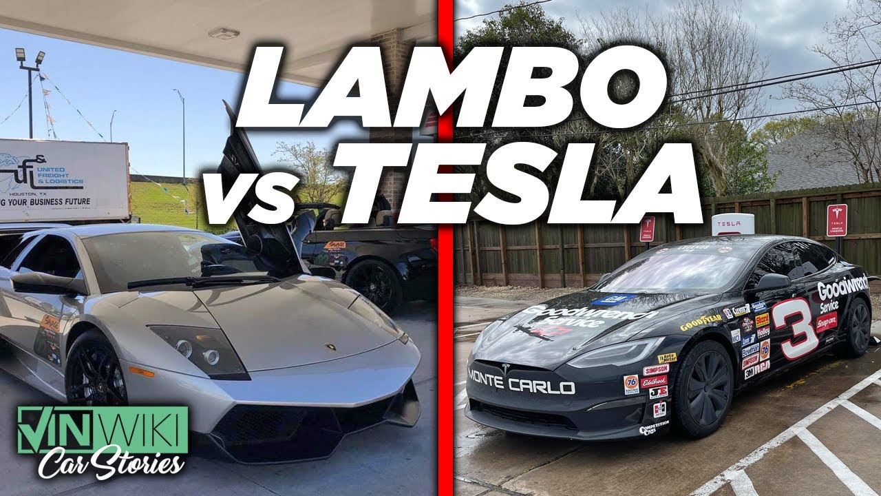 Tesla Plaid vs Lambo SV: The Ultimate 500-Mile Battle