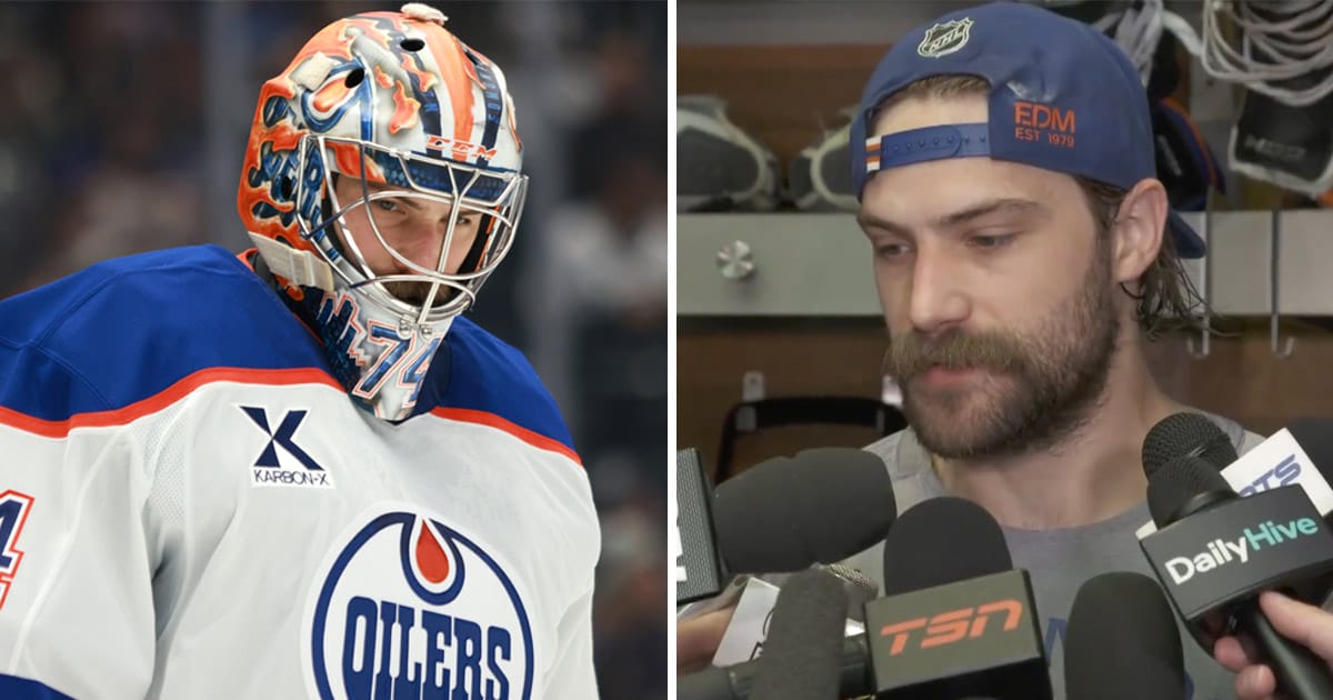Stuart Skinner slammed by Oilers fans for his latest comments